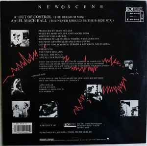 New Scene – Out Of Control 12" - Curto Vinil - Loja de Discos de Vinil