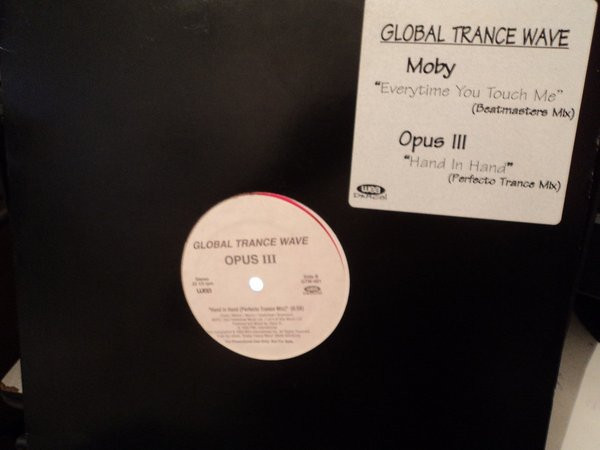 Moby / Opus III – Global Trance Wave ( Vinyl Vermelho) (Muito Raro) 12 ...
