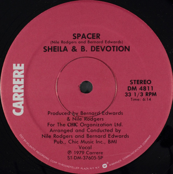 Sheila & B. Devotion – Spacer 12" - Curto Vinil - Loja de Discos de Vinil