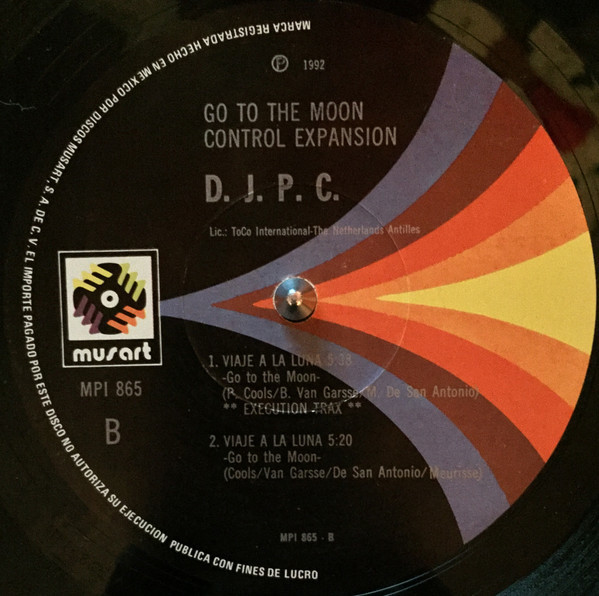 DJPC – Control Expansion / Go To The Moon 12" - Curto Vinil - Loja de ...