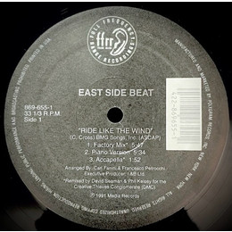 East Side Beat – Ride Like The Wind 12" - Curto Vinil - Loja de Discos ...