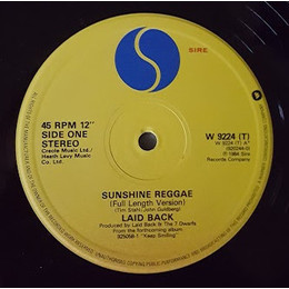 Laid Back – Sunshine Reggae 12" - Curto Vinil - Loja de Discos de Vinil