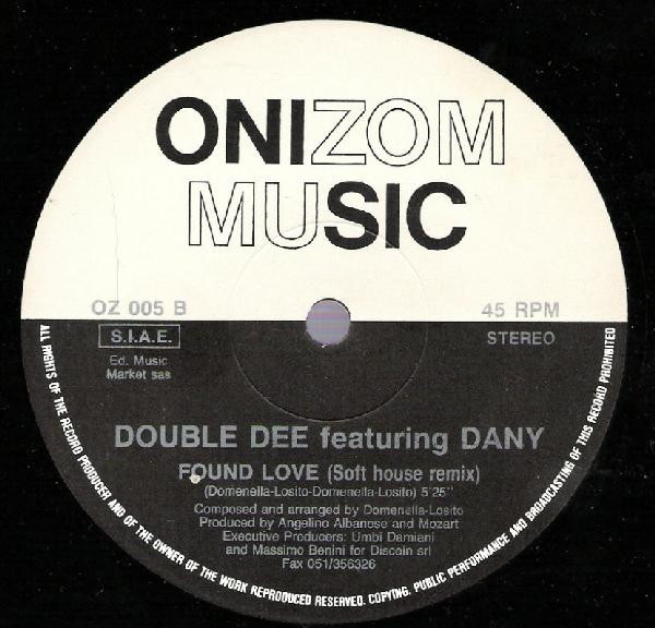 Double Dee Featuring Dany – Found Love (Remixes) 12" - Curto Vinil ...