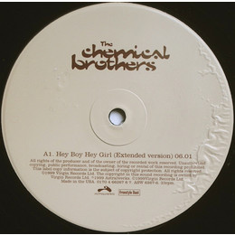 The Chemical Brothers – Hey Boy Hey Girl 12" - Curto Vinil - Loja de Discos de Vinil