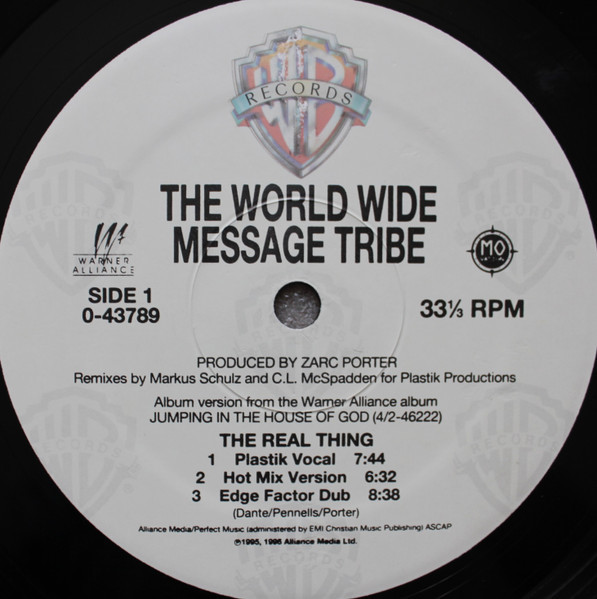 The World Wide Message Tribe – The Real Thing 12" - Curto Vinil - Loja ...