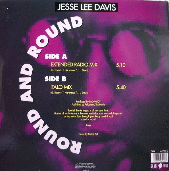Jesse Lee Davis – Round And Round 12" - Curto Vinil - Loja de Discos de ...