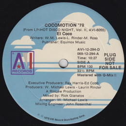 El Coco – Cocomotion '79 12" - Curto Vinil - Loja de Discos de Vinil