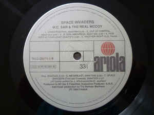 M.C.Sar & The Real McCoy ‎– Space Invaders LP (Nacional) - Curto Vinil ...