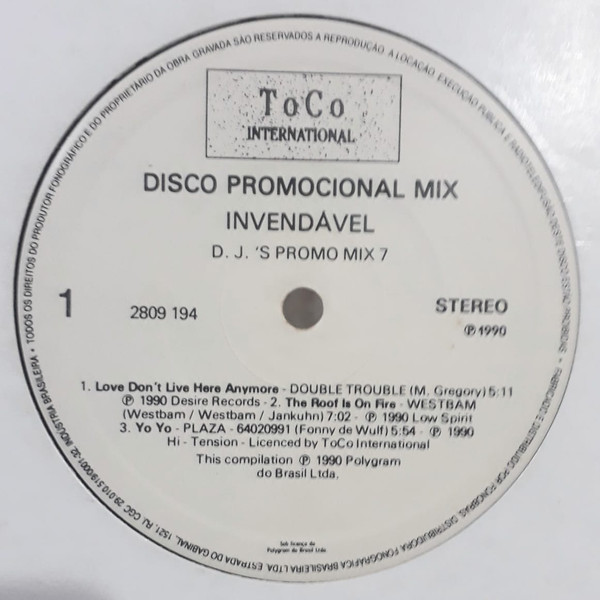 Pack/Lote de Discos para DJ (House) - PROMOCIONAIS - 5 discos no total ...