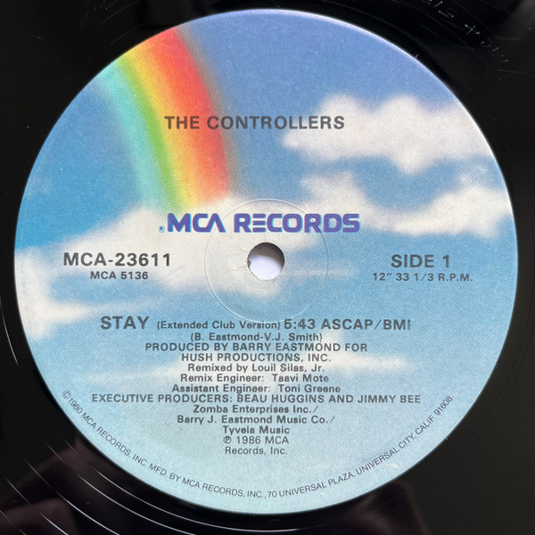 The Controllers – Stay 12" - Curto Vinil - Loja de Discos de Vinil