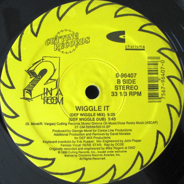 2 In A Room – Wiggle It - Curto Vinil - Loja de Discos de Vinil