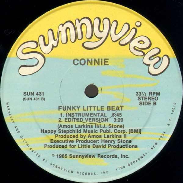 Connie – Funky Little Beat 12" - Curto Vinil - Loja de Discos de Vinil