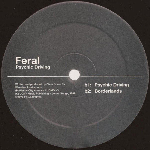 Feral – Psychic Driving 12" - Curto Vinil - Loja de Discos de Vinil